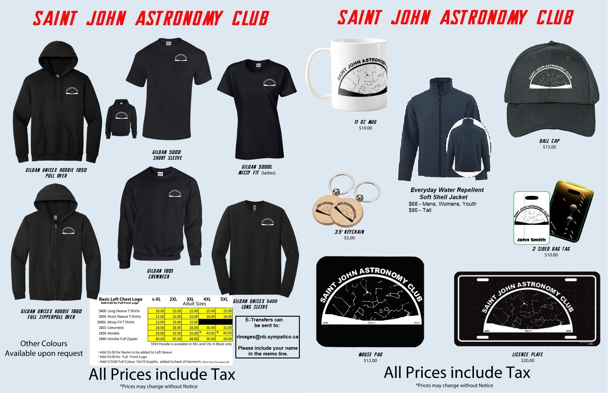 The Saint John Astronomy Club--Bringing Astronomy to Southern New ...